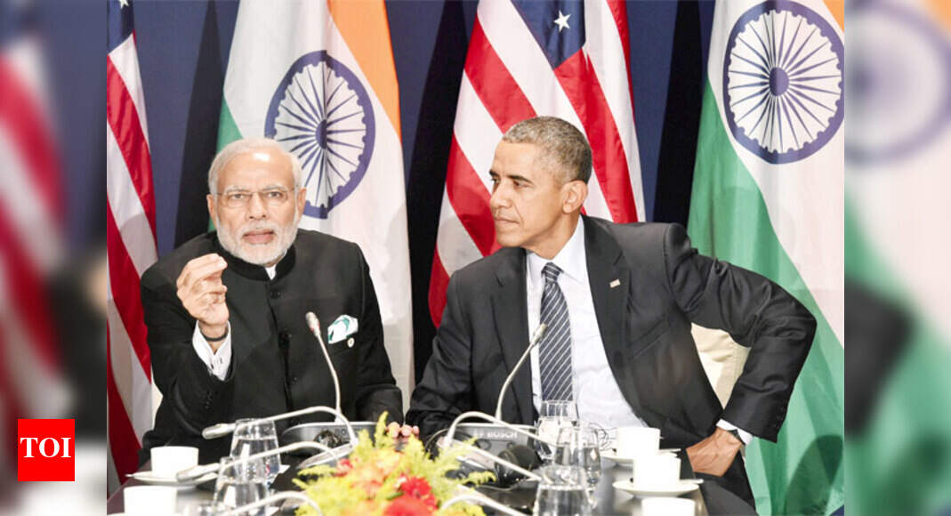 Modi-Obama meeting to last for over two hours | India News - Times of India