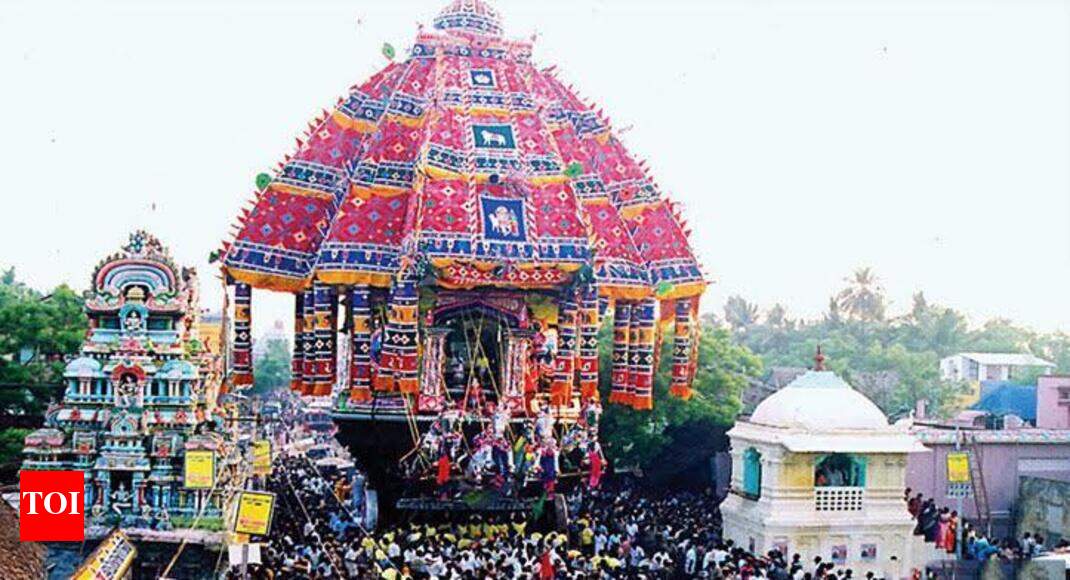 Car festival held at Tiruvarur Thyagaraja Swamy Temple after a gap of ...