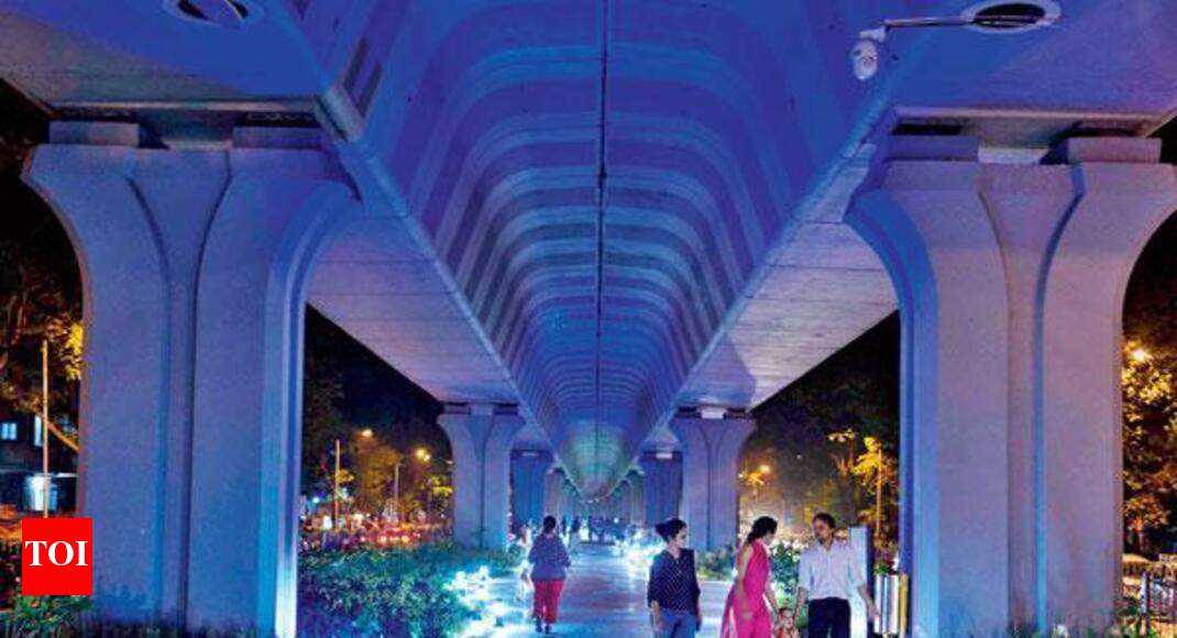 Mumbai needs more spaces like Matunga’s under-flyover garden - Times of ...