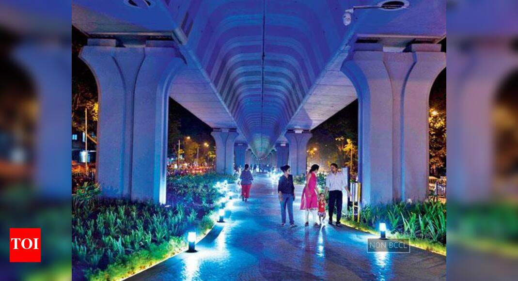 Mumbai needs more spaces like Matunga’s under-flyover garden - Times of ...