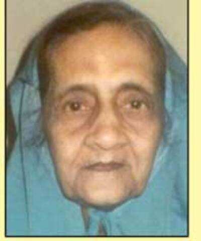 Bootwala Mariam Ebrahim - Times of India