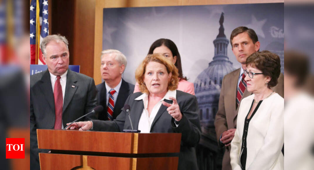 US Senate shoots down gun control plans - Times of India