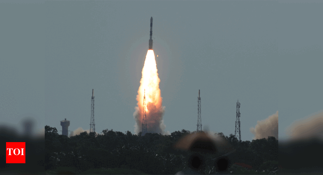 PSLV-C34 successfully launches 20 Satellites in a single flight - Times ...