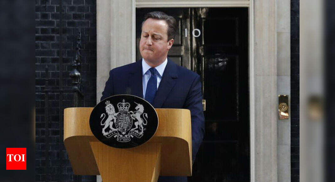 Brexit fallout: David Cameron announces resignation as British PM ...