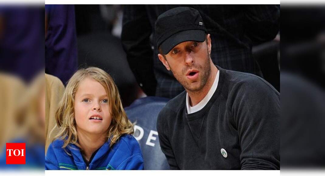 Chris Martin joined by his kids at the Glastonbury | English Movie News ...
