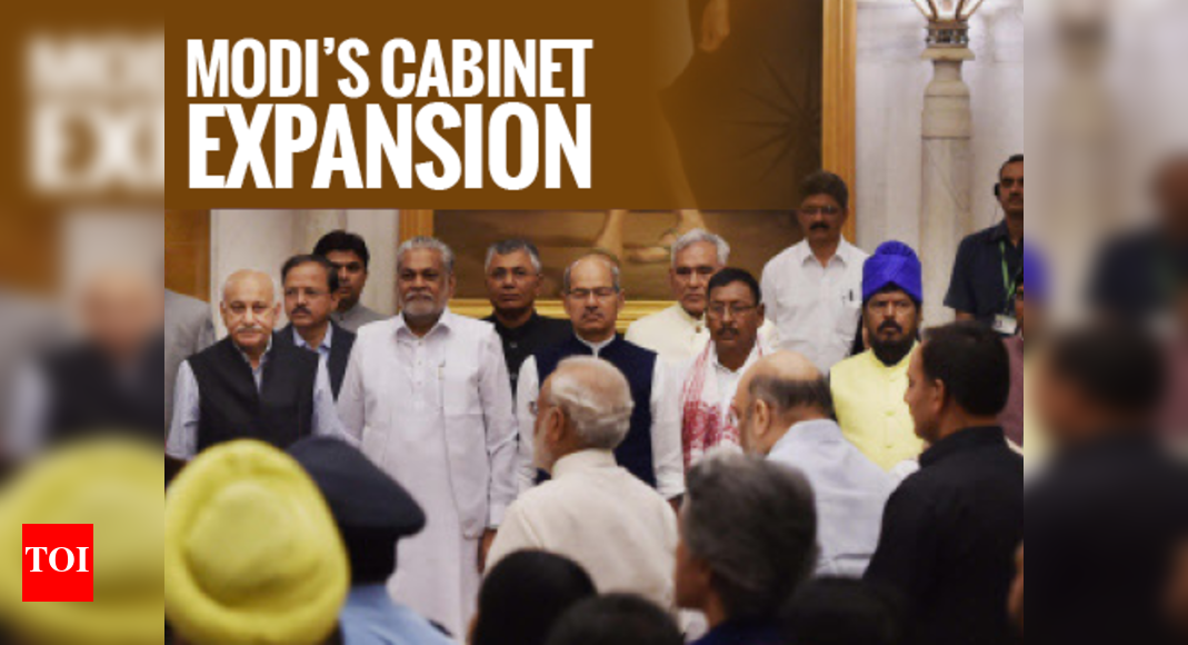 PM Modi's new-look Cabinet | India News - Times of India