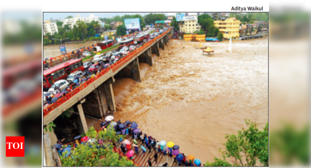 Nashik gets heaviest 24-hr July rain in a decade, Godavari touches danger mark | Nashik News ...