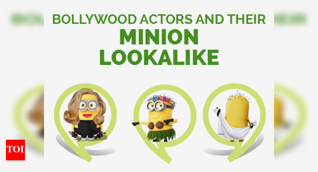 Bollywood actors and their minion lookalike | Hindi Movie News - Times ...