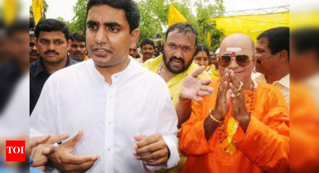 Lokesh emerges as No. 2 in TDP | Hyderabad News - Times of India