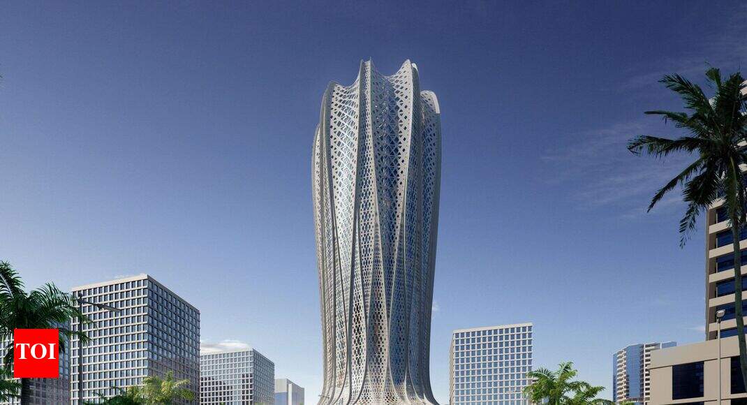 Qatar to build Zaha Hadid hotel shaped like desert flower - Times of India