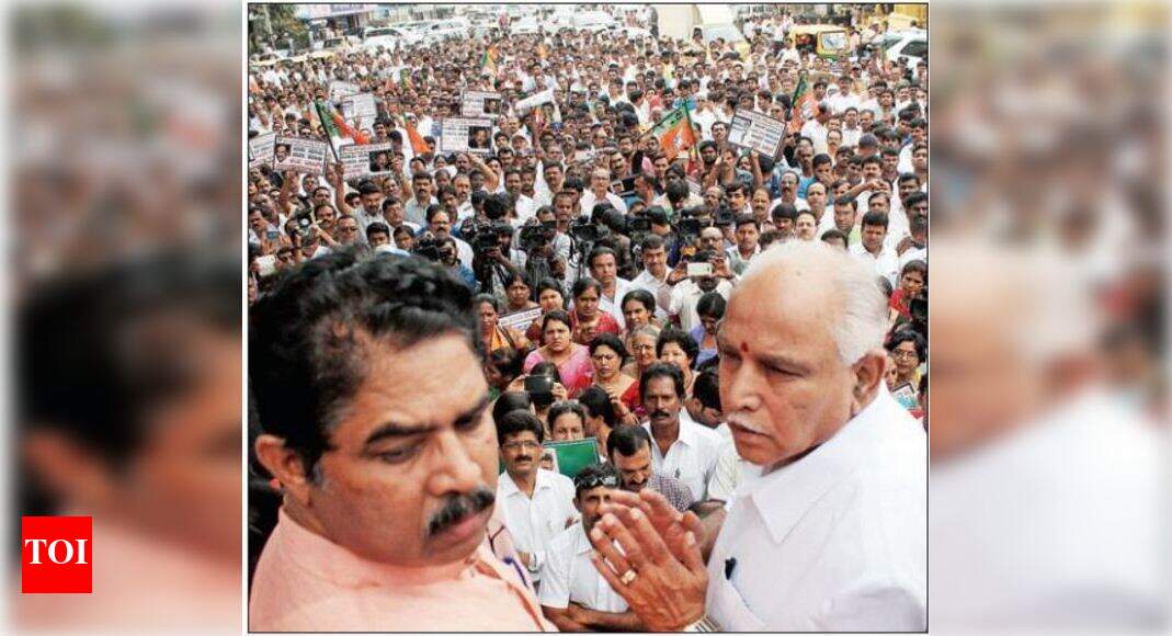 Karnataka minister Ramanath Rai, BJP MLAs virtually come to blows in ...