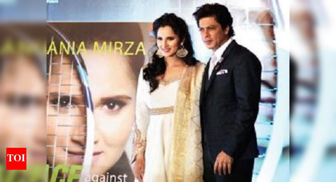 Sania Mirza is 'rani of racquet': Shah Rukh Khan - Times of India
