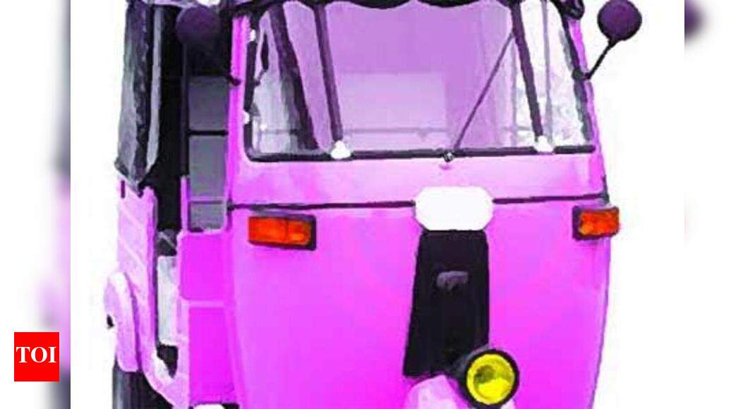 Bid to make pink autos operational in Lucknow | Lucknow News - Times of ...