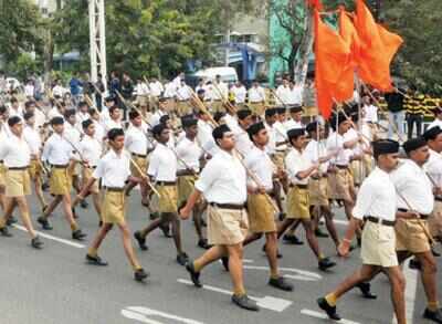 Is RSS uniform an offence in Tamil Nadu? | India News - Times of India