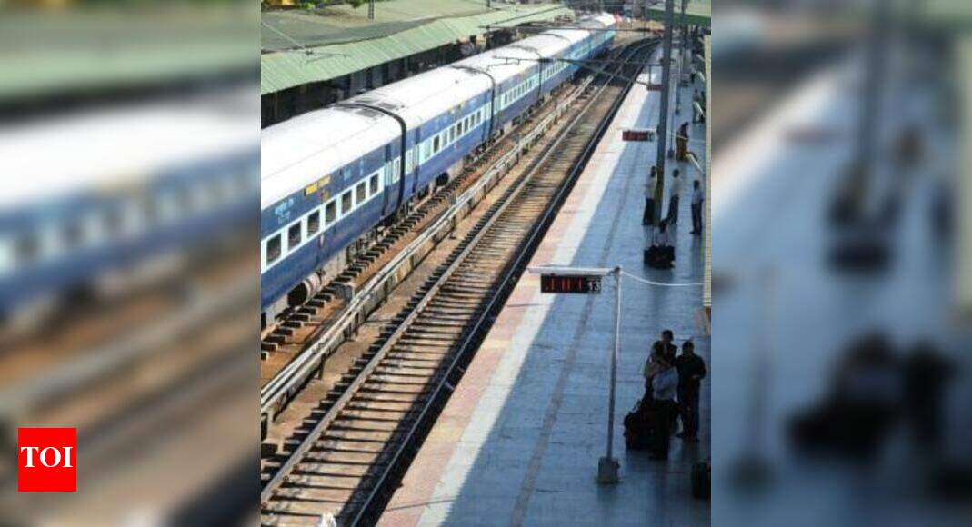 Vizag MP visits Duvvada railway station | Visakhapatnam News - Times of India