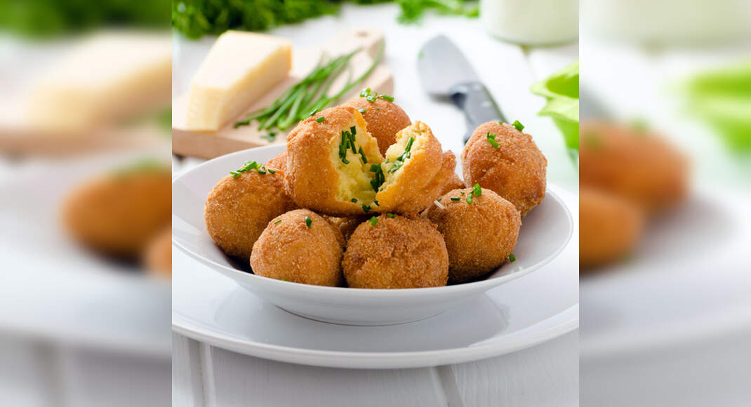 Parmesan Cheese Potato Balls Recipe: How to Make Parmesan Cheese Potato ...