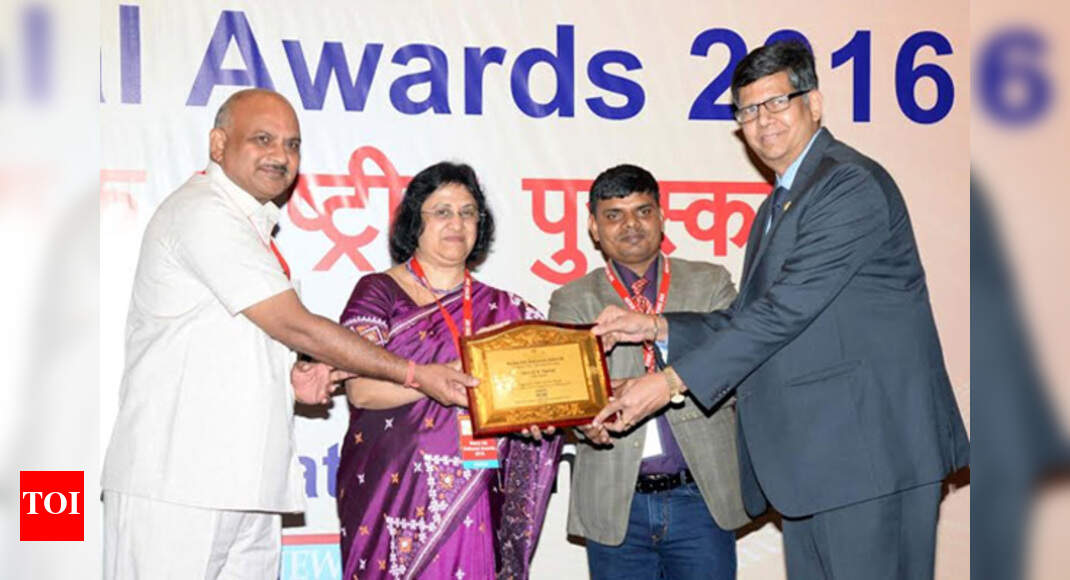ONGC CMD Sarraf felicitated as Legend CMD of the Year - Times of India