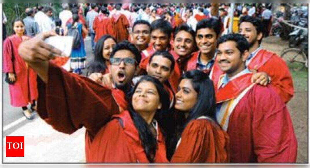 2,191 new IIT-M grads cheer loud for IITMSAT | Chennai News - Times of ...