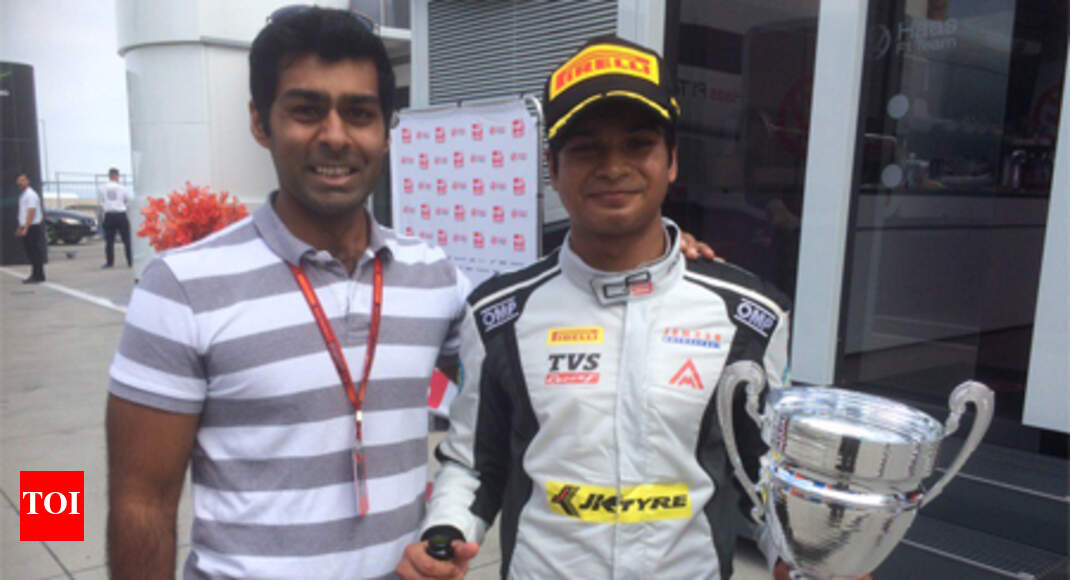 Arjun Maini bags historic podium finish in GP3 | Racing News - Times of ...