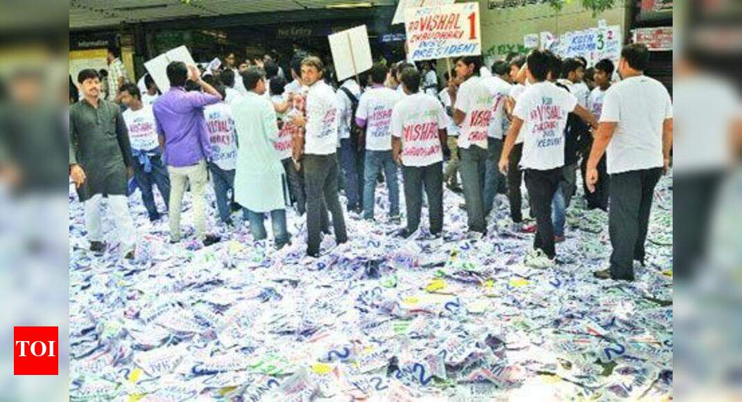 NGT tells DU to keep DUSU polls paper-free | Delhi News - Times of India