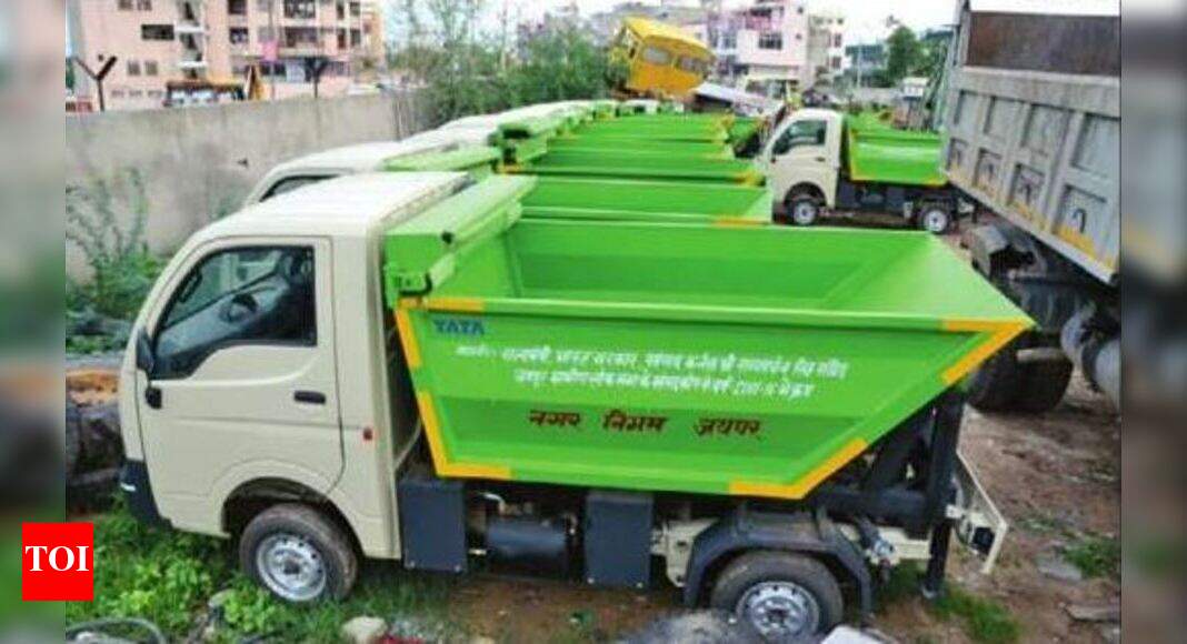 No registration forces garbage collection vehicles off roads | Jaipur ...