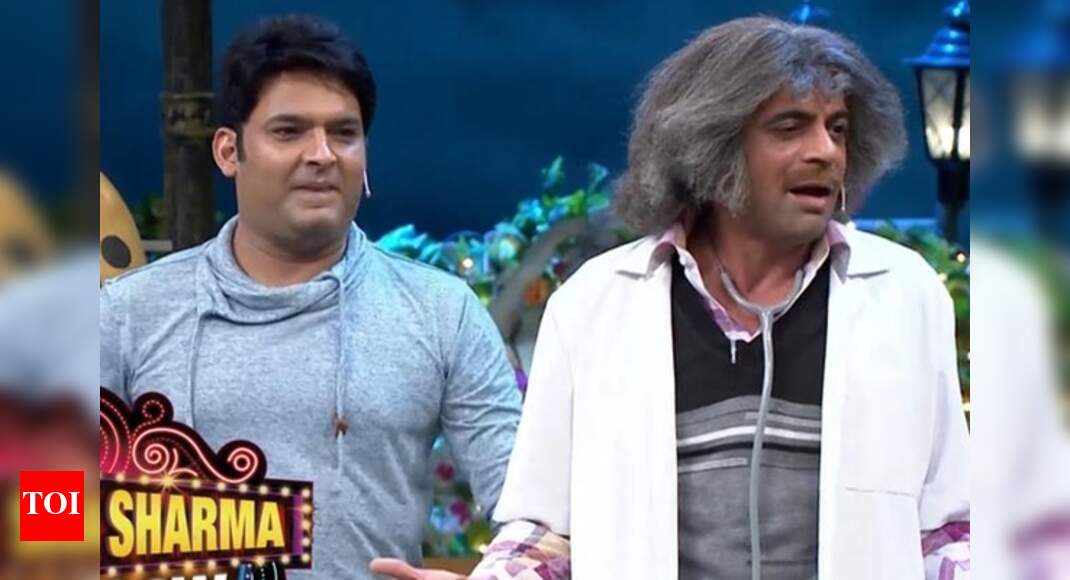Kapil Sharma teases Sunil Grover with a picture of Dr. Mashoor Gulati's son and it is hilarious ...