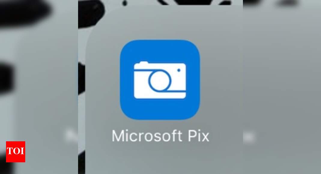 Microsoft: Microsoft launches camera app Pix for iOS - Times of India