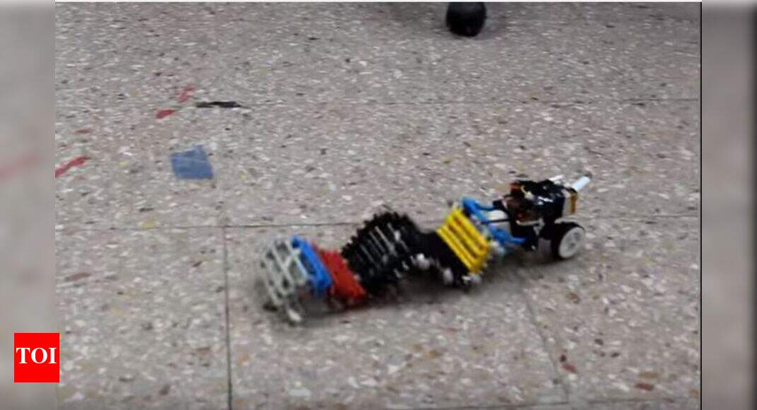 Scientists develop 3D robot that can swim, crawl and climb - Times of India