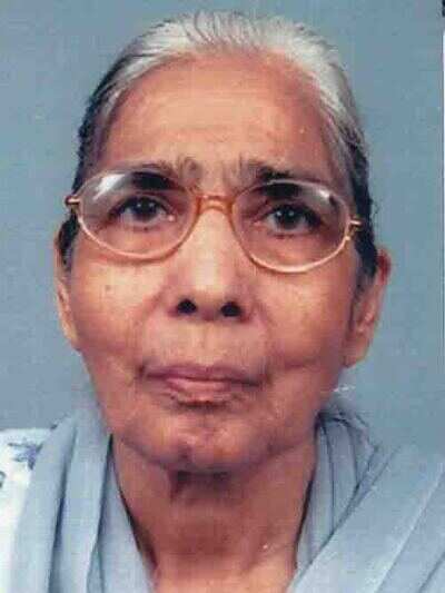 Smt.Bhagvanti M Talreja - Times of India
