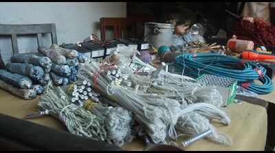 Explosive seized from quarry site | Visakhapatnam News - Times of India