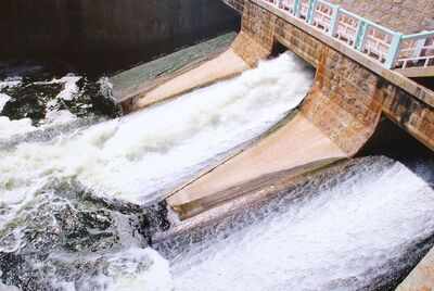 Two Anjunem dam gates opened as waters rise | Goa News - Times of India