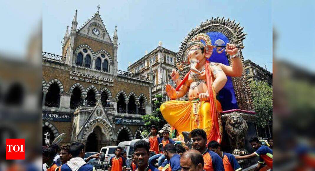 Bus stop pulled in Thane down to build Ganesh pandal | Thane News ...