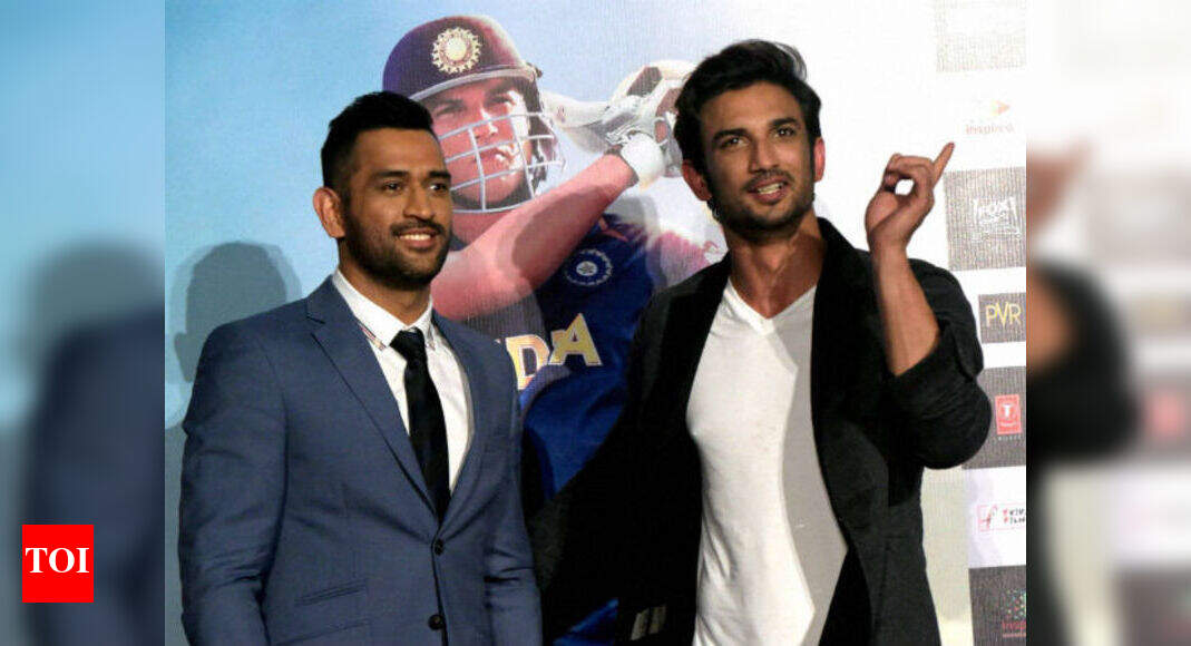 MS Dhoni floored the crowd at the trailer launch of his biopic | Hindi ...