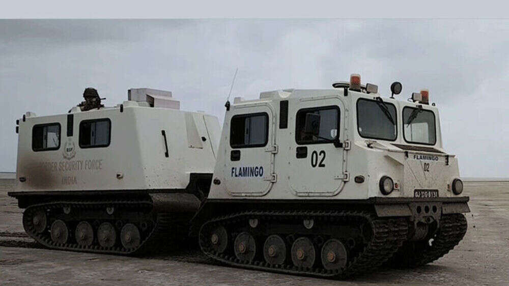 Vehicles used by BSF for patrolling | The Times of India