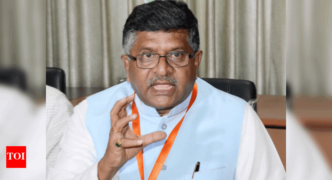 250 high court judges being cleared: Ravi Shankar Prasad | India News ...