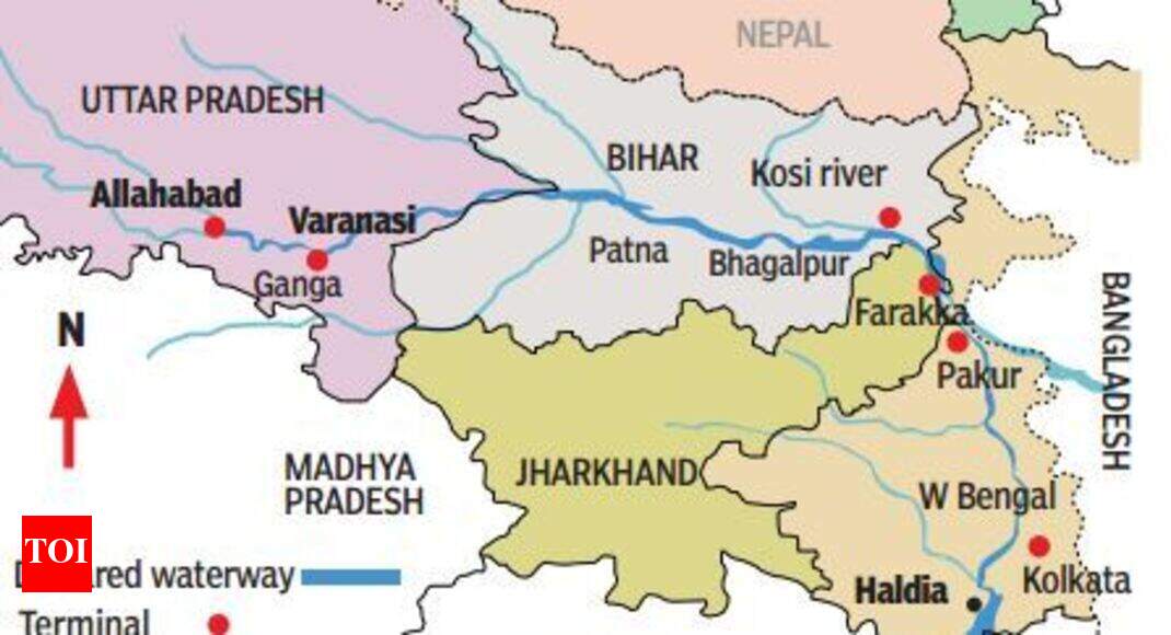 30 years on, trial on India's 1st national waterway starts | India News ...