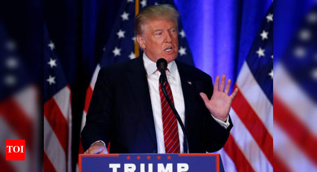 Trump losing support, may not get 270 electoral votes - Times of India