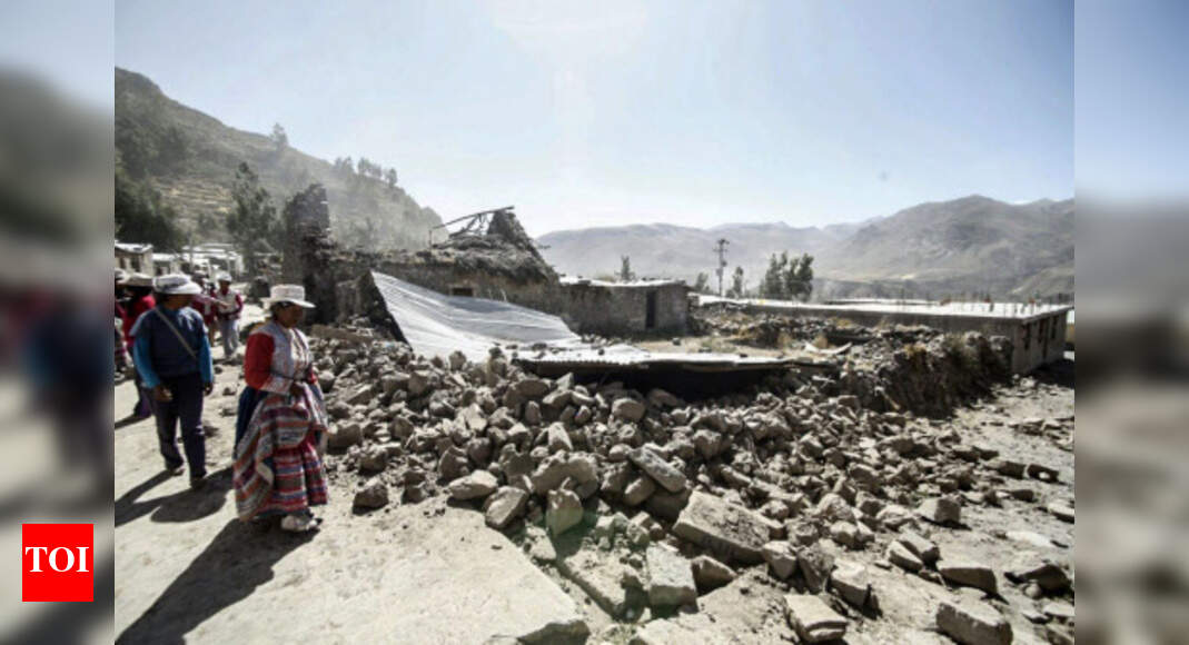 Peru: Earthquake in Peru kills at least four: Officials - Times of India