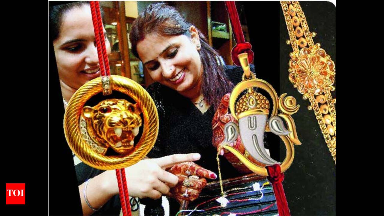 Platinum rakhi price store