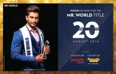 Watch Rohit Khandelwal's historic win at Mr World 2016 - Times of India