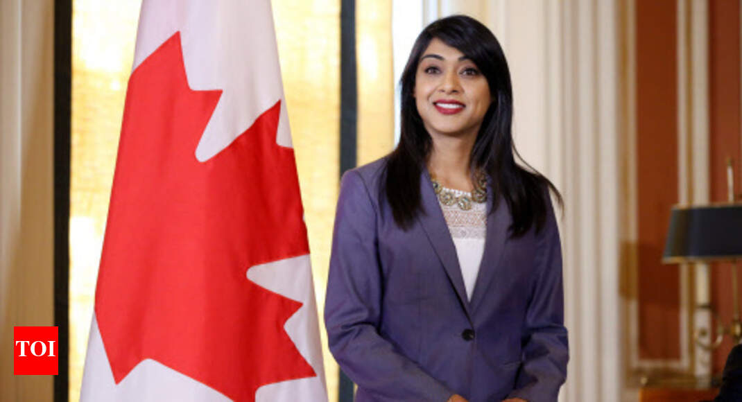 Indo-Canadian MP becomes Canada's 1st woman House Leader - Times of India