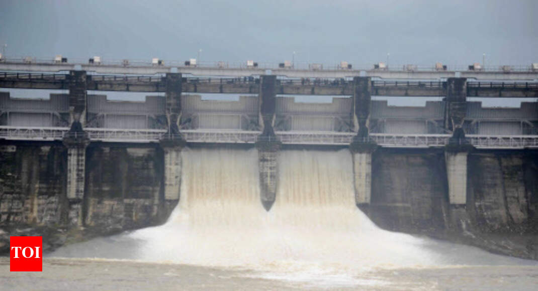 Now, two sluice gates of Kolar dam opened | Bhopal News - Times of India