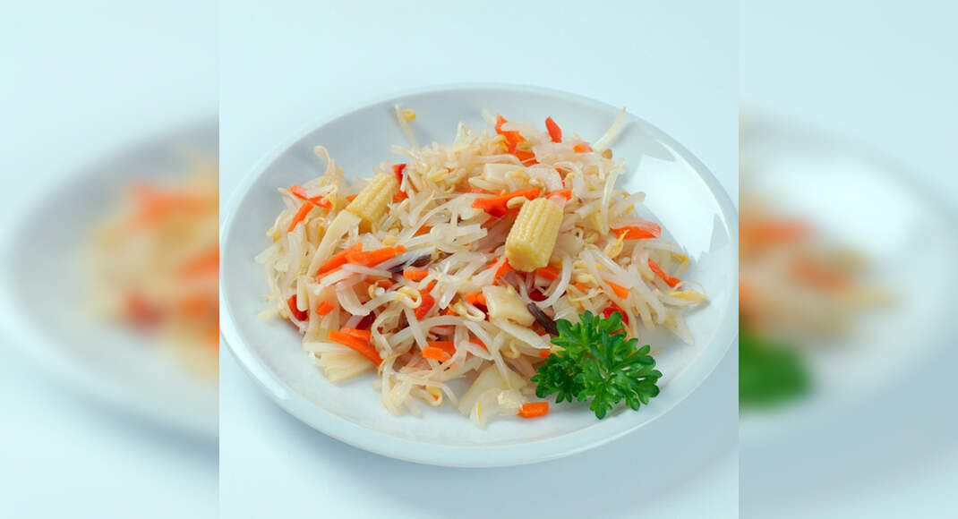 Carrot And Bean Sprout Salad Recipe How To Make Carrot And Bean Sprout Salad Recipe Homemade