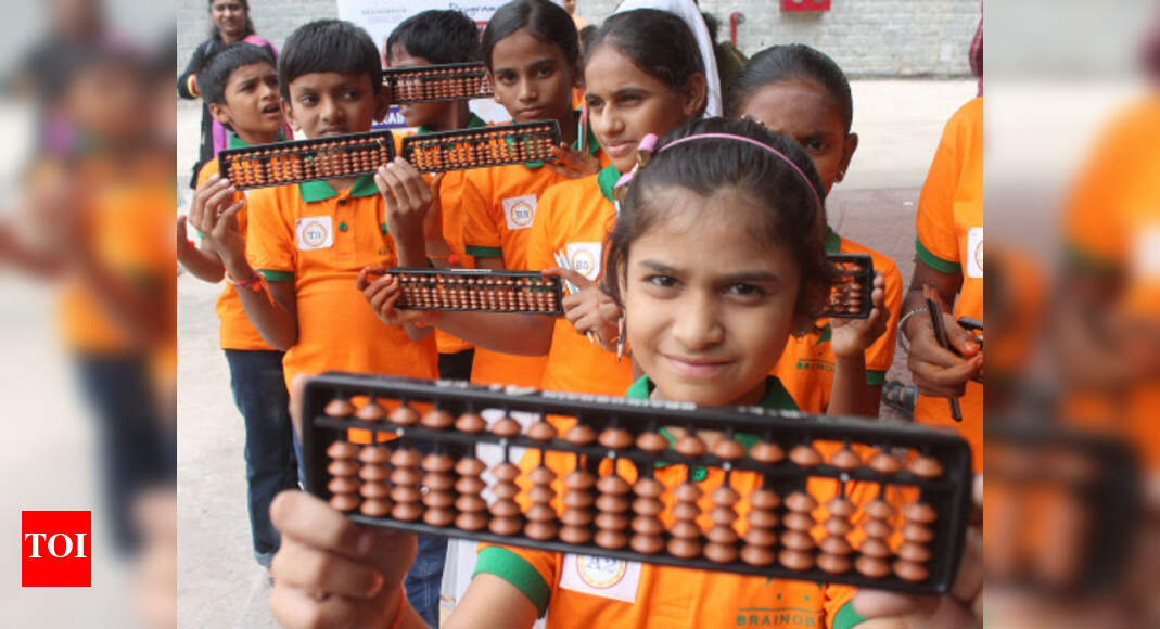 Students gear up for 15th UCMAS Abacus Competition - Times of India