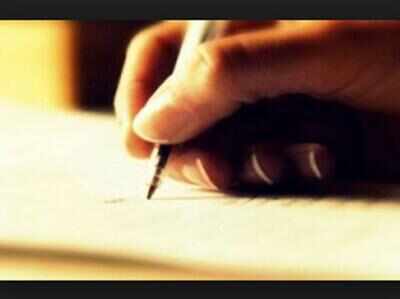 Suspended students write in blood | Agra News - Times of India