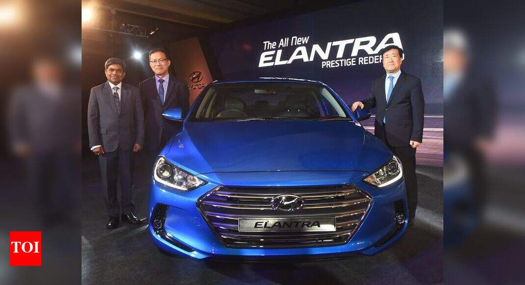 Hyundai launches 6th generation Elantra - Times of India