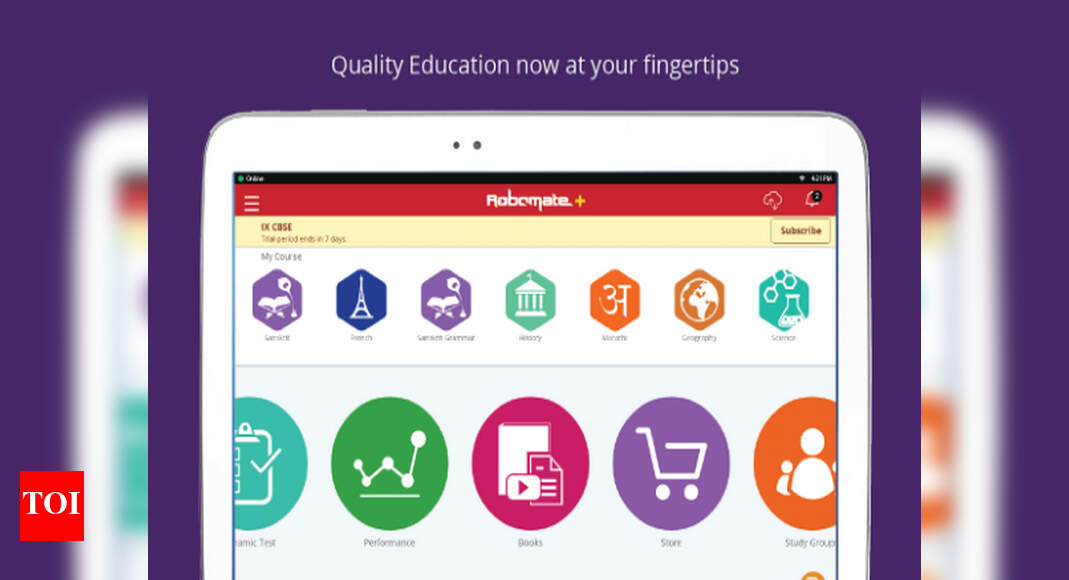 Robomate+ learning app launched, has video lectures to help students ...
