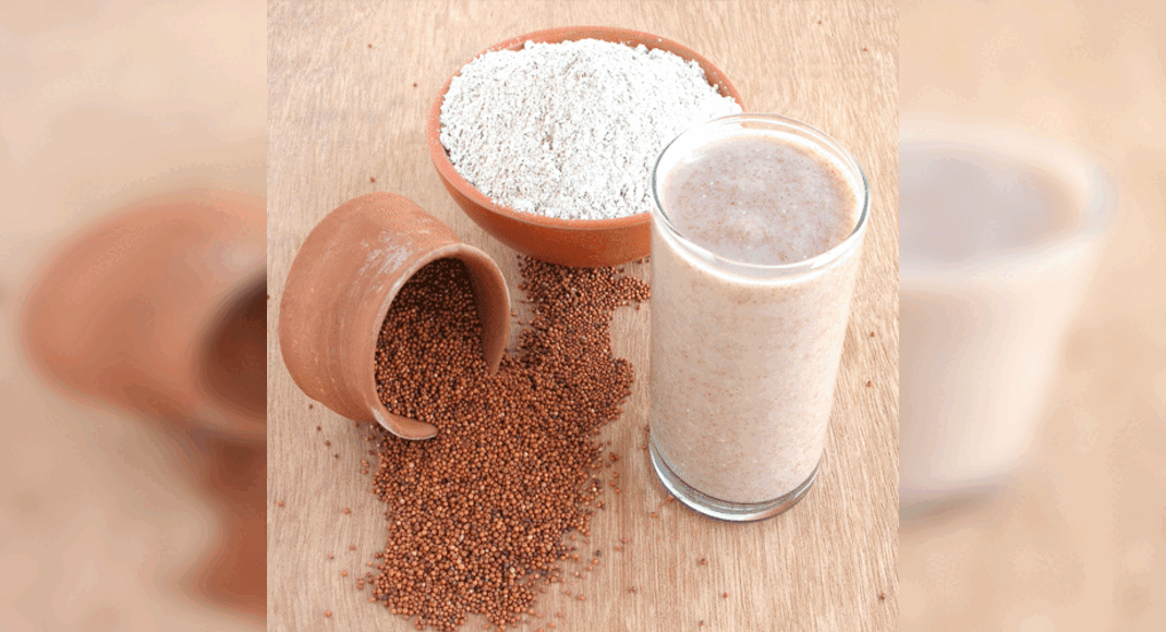 Ragi Drink Recipe How To Make Ragi Drink Recipe Homemade Ragi Drink