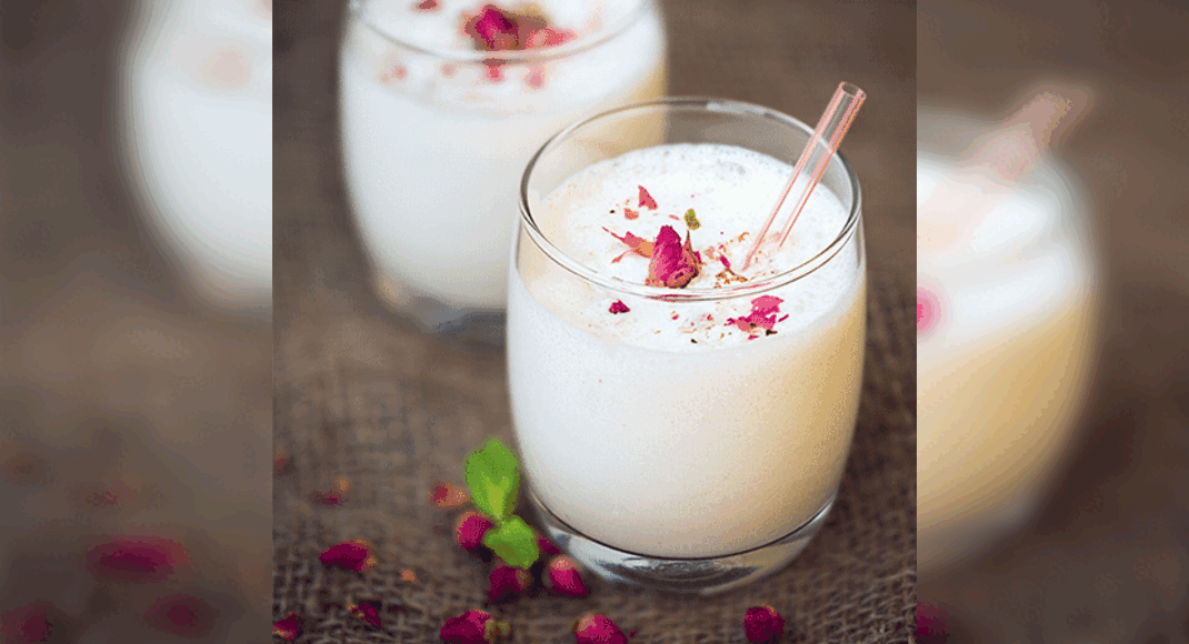 Gulab Bhari Lassi Recipe: How to Make Gulab Bhari Lassi Recipe ...