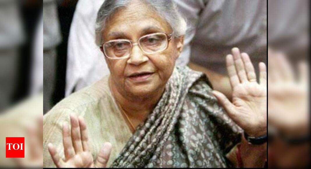 Only Congress can deliver: Sheila Dikshit | Patna News - Times of India
